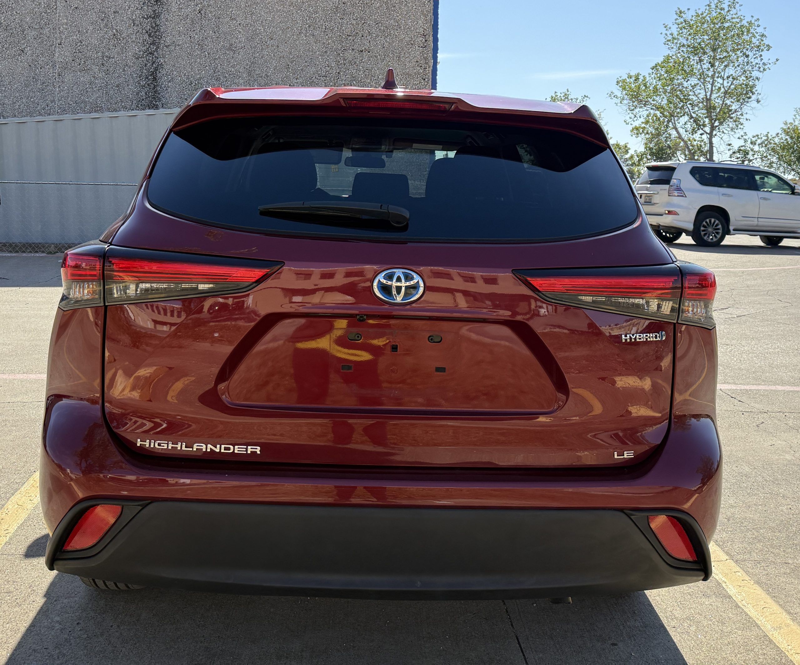 2022 Toyota HIGHLANDER LE-HYBRID Red Rear Wheel Drive 2.5L – Robust ...