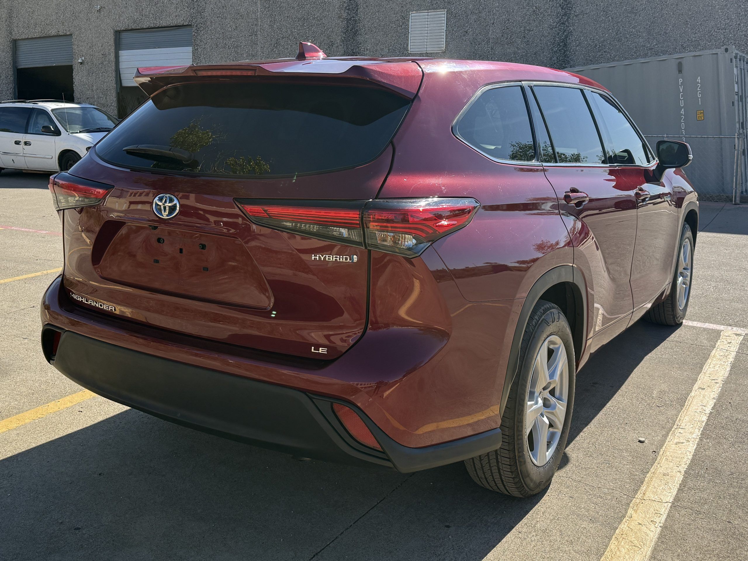 2022 Toyota HIGHLANDER LE-HYBRID Red Rear Wheel Drive 2.5L – Robust ...